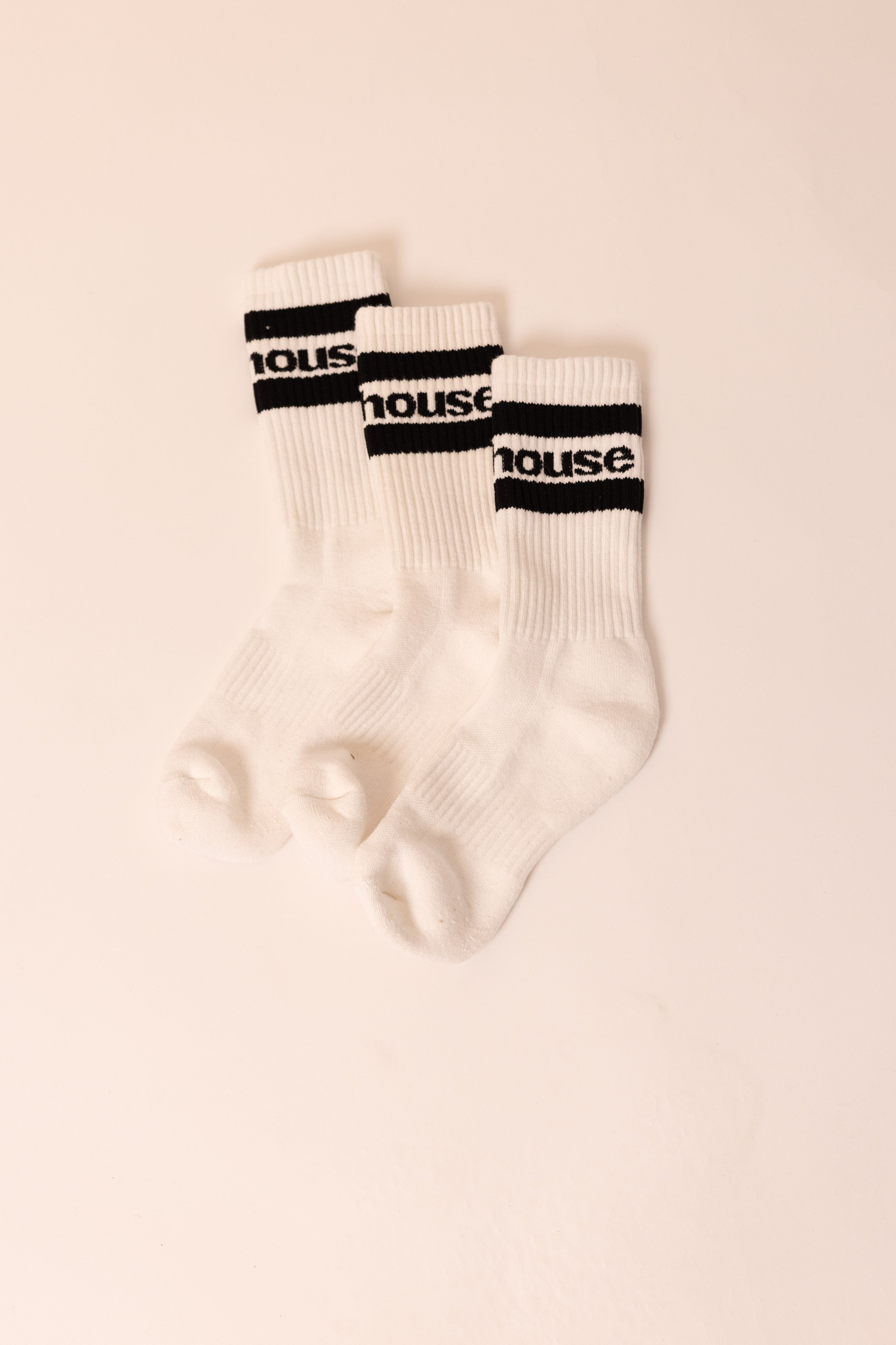 crew sock multipack - cloud – drew house